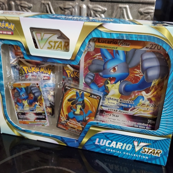 Pokemon | Toys | Pokemon Lucario V Star Special Collection Box New ...